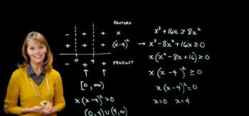 Solve each polynomial inequality in Exercises 1–42 and graph the ...
