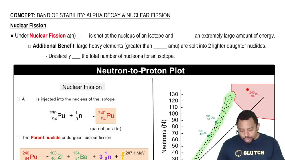 Alpha Decay Equation
