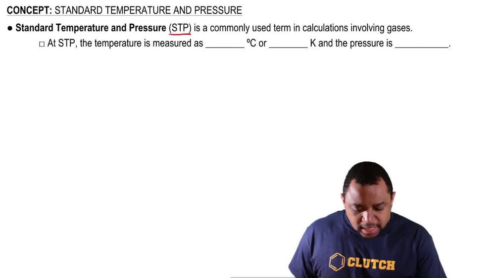 Standard Temperature And Pressure