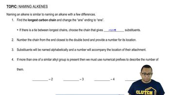 Naming Alkenes