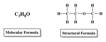 C3h8o Isomers Line Structures
