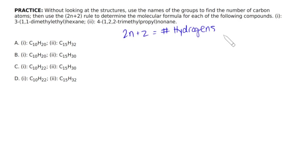 Nonane Structure
