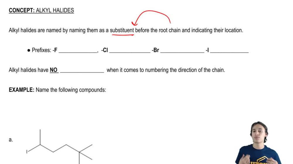 Alkyl Halide Functional Group