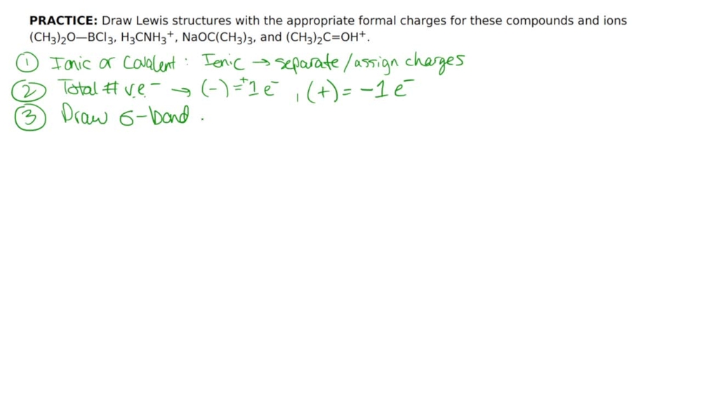 (ch3)2o Lewis Structure