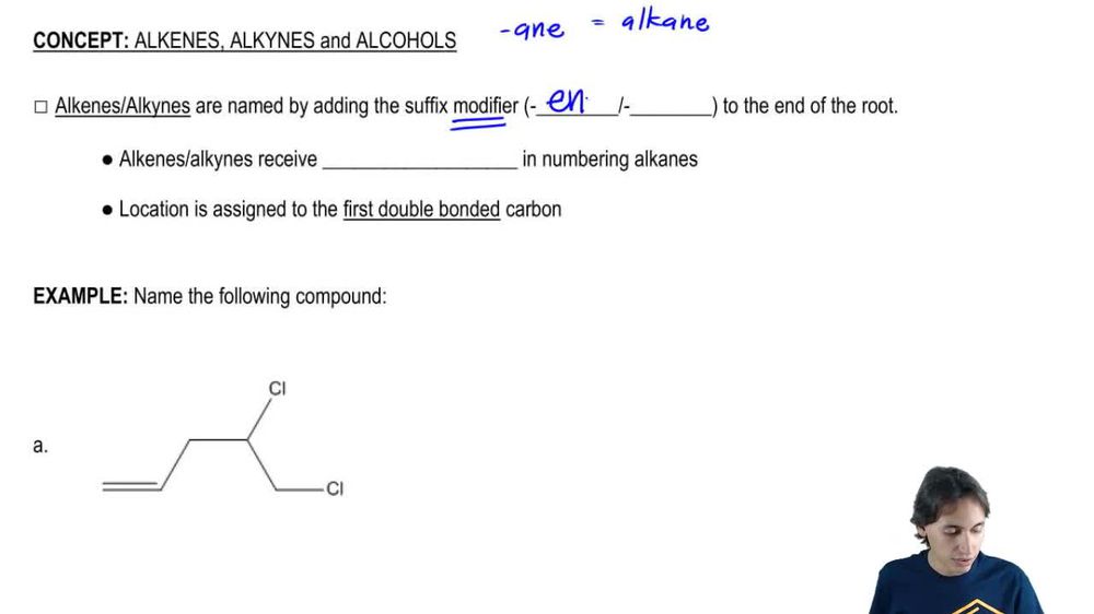 Naming Alkenes