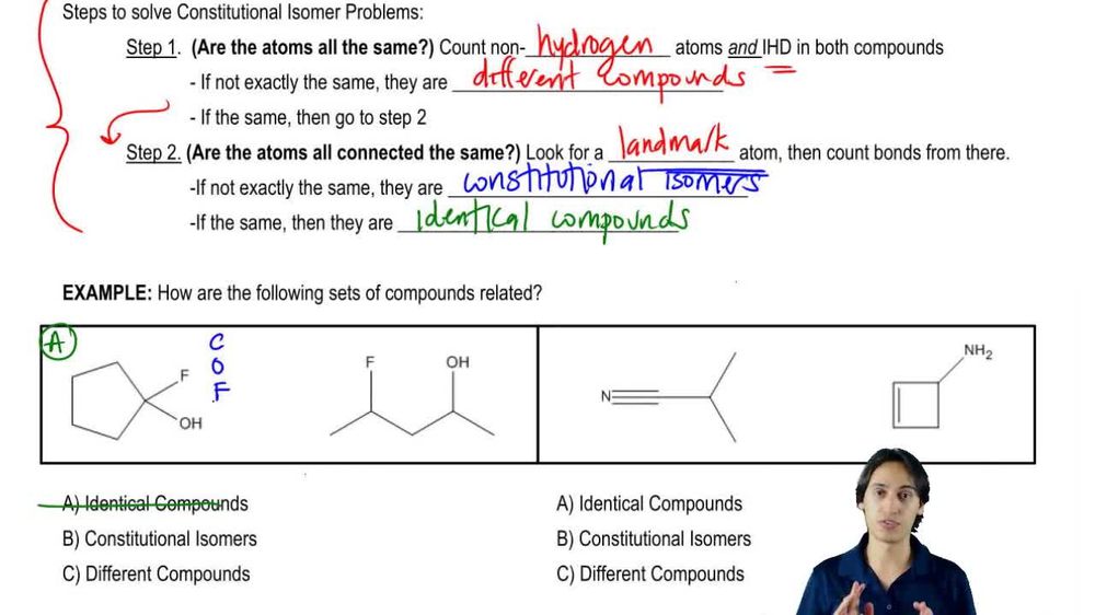 Identical Isomer Examples