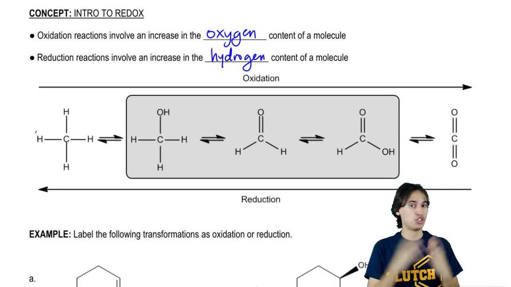Oxidation Reaction Example Organic Chemistry