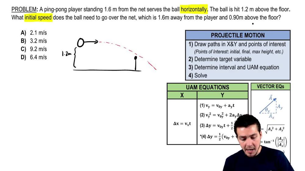 Horizontal Projectile Motion
