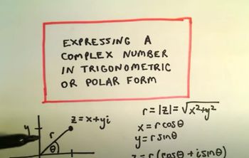 Complex Number in quadrant 3 to Trigonometric Polar Form | Channels for ...