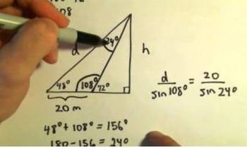 Law of Sines - Application / Word Problem, Ex 2 | Channels for Pearson+