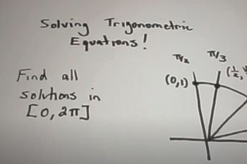 Trigonometric Equations Video Tutorial & Practice | Channels for Pearson+