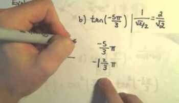 Evaluating Trigonometric Functions at Important Angles, Ex 1 | Channels for Pearson+