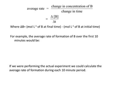General Chemistry Chemical Kinetics Study Guide | Notes
